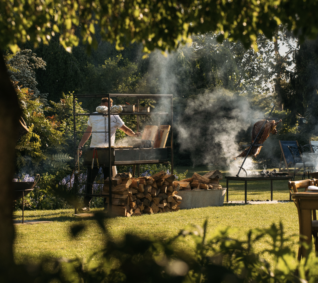 Feast over Fire: The Farmhouse Summer Garden Party